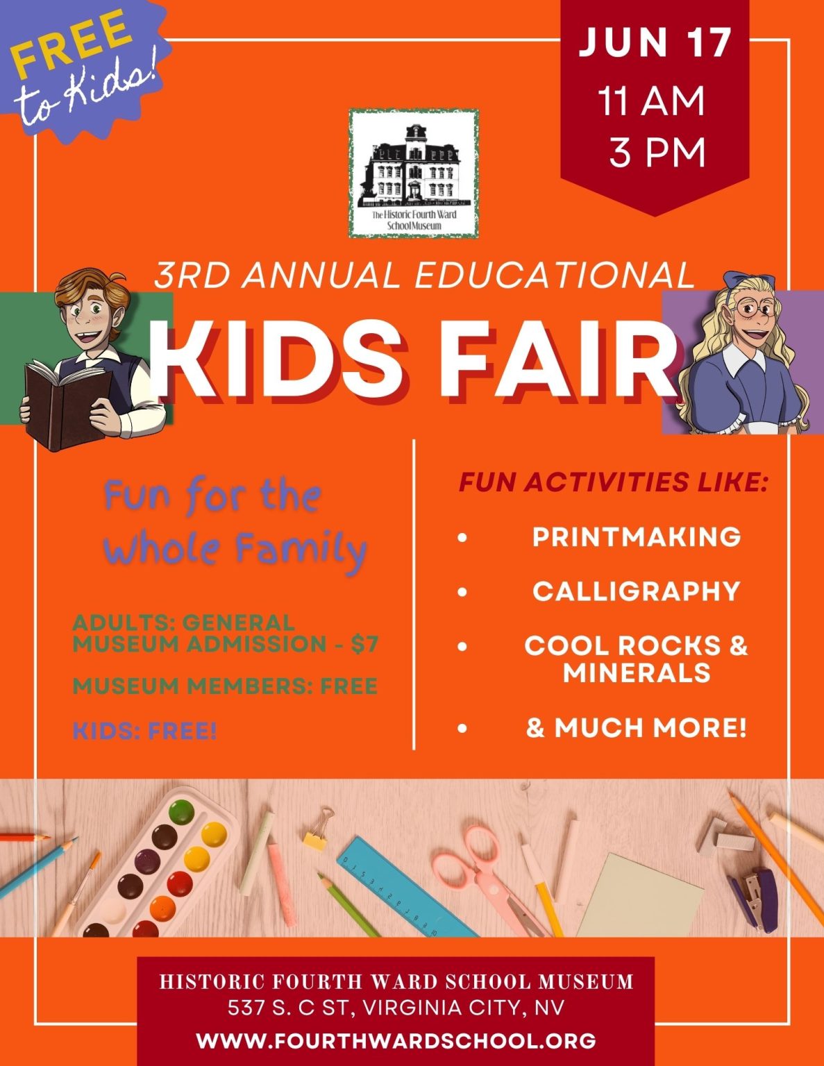 Educational Kids Fair Returns to the Historic Fourth Ward School Museum ...